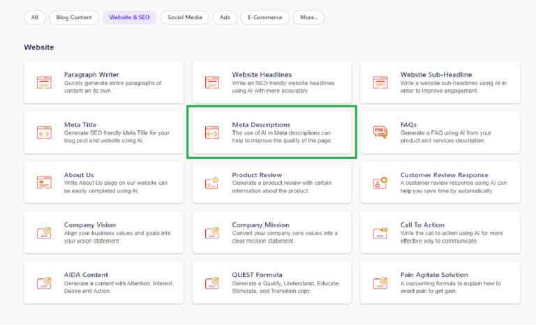Free Meta Description Generator - Wordkraft