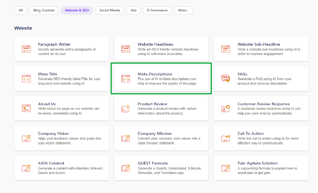 Free Meta Description Generator - Wordkraft