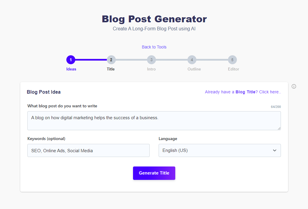 Blog Post Generator AI Tool in 2024 - Wordkraft Blog Post Generator AI Tool in 2024 - Wordkraft