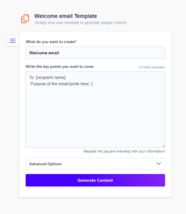 Welcome email Templates with Examples (AI Generator) - Wordkraft