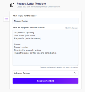 Request Letter Template: Tips and 5 Examples - Wordkraft