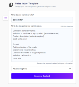 Sales letter Template: Tips and 3 Examples