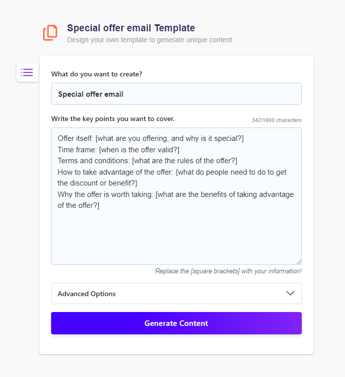 Special Offer Email Templates With Examples AI Generator Wordkraft Special Offer Email Templates With Examples AI Generator Wordkraft