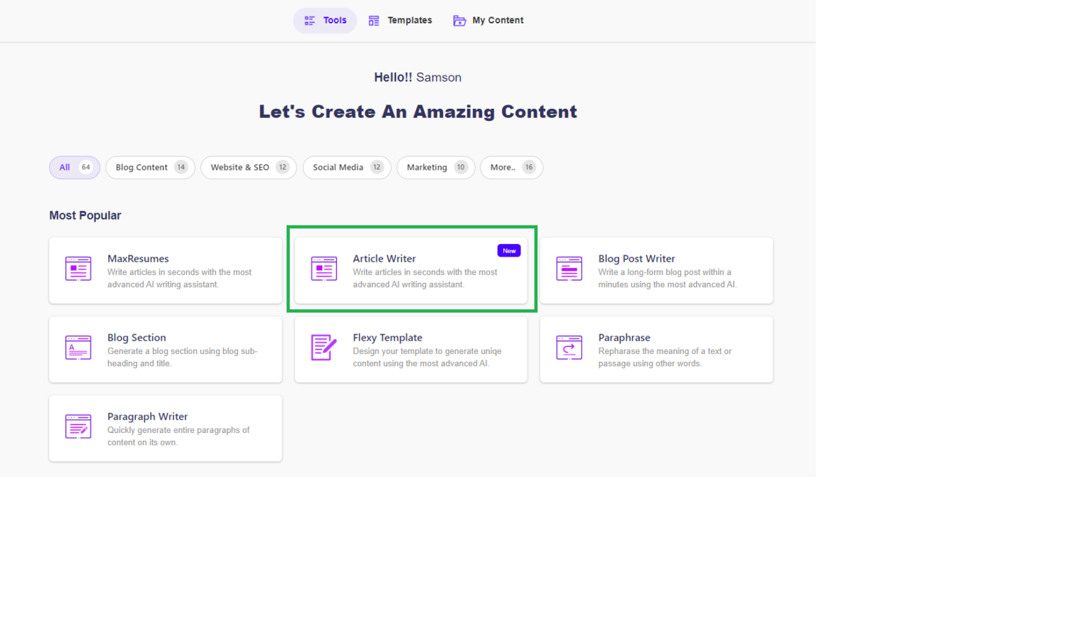 Best Free Online Article Writer - Wordkraft